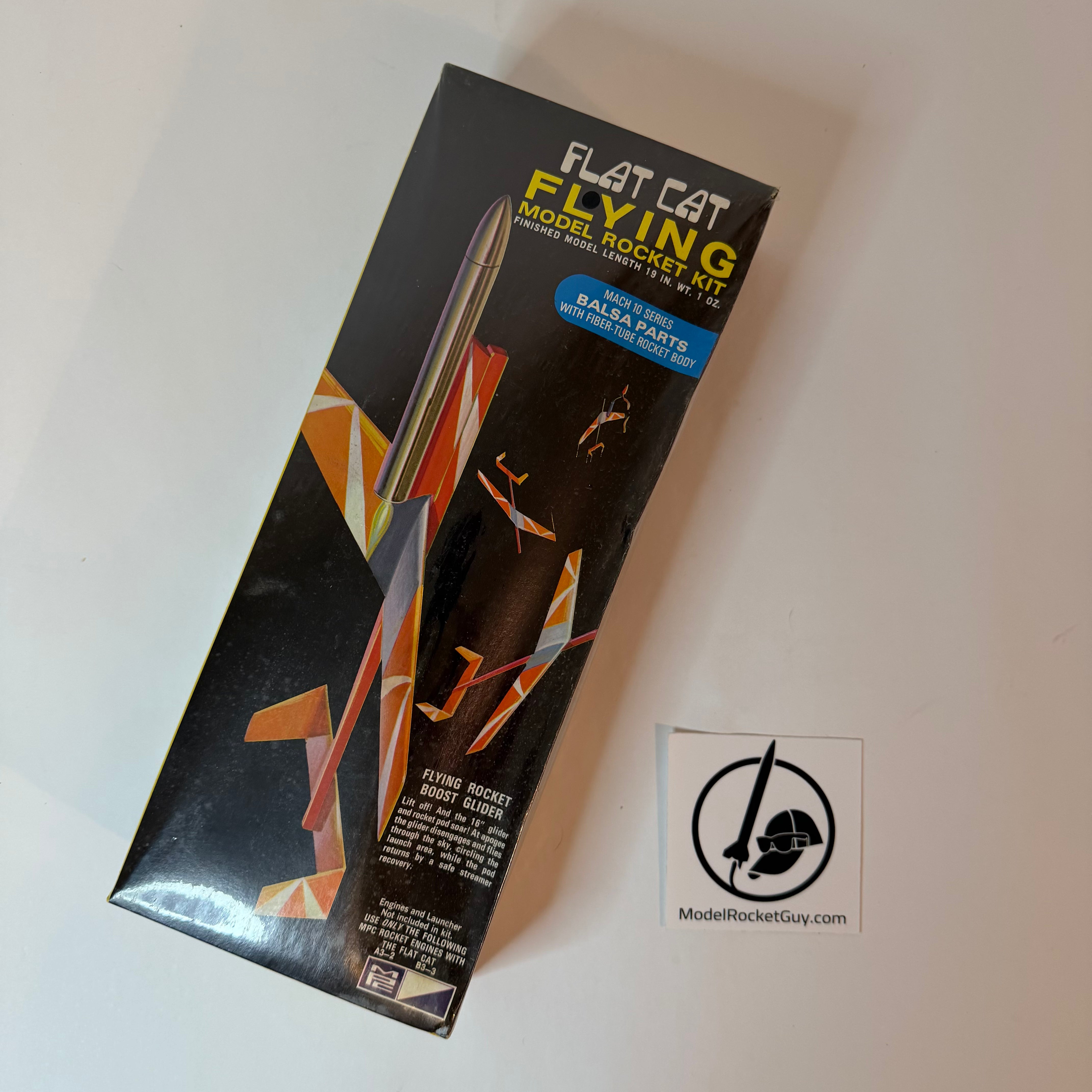 MPC Flat Cat Flying Model Rocket Kit - OOP – @ModelRocketGuy