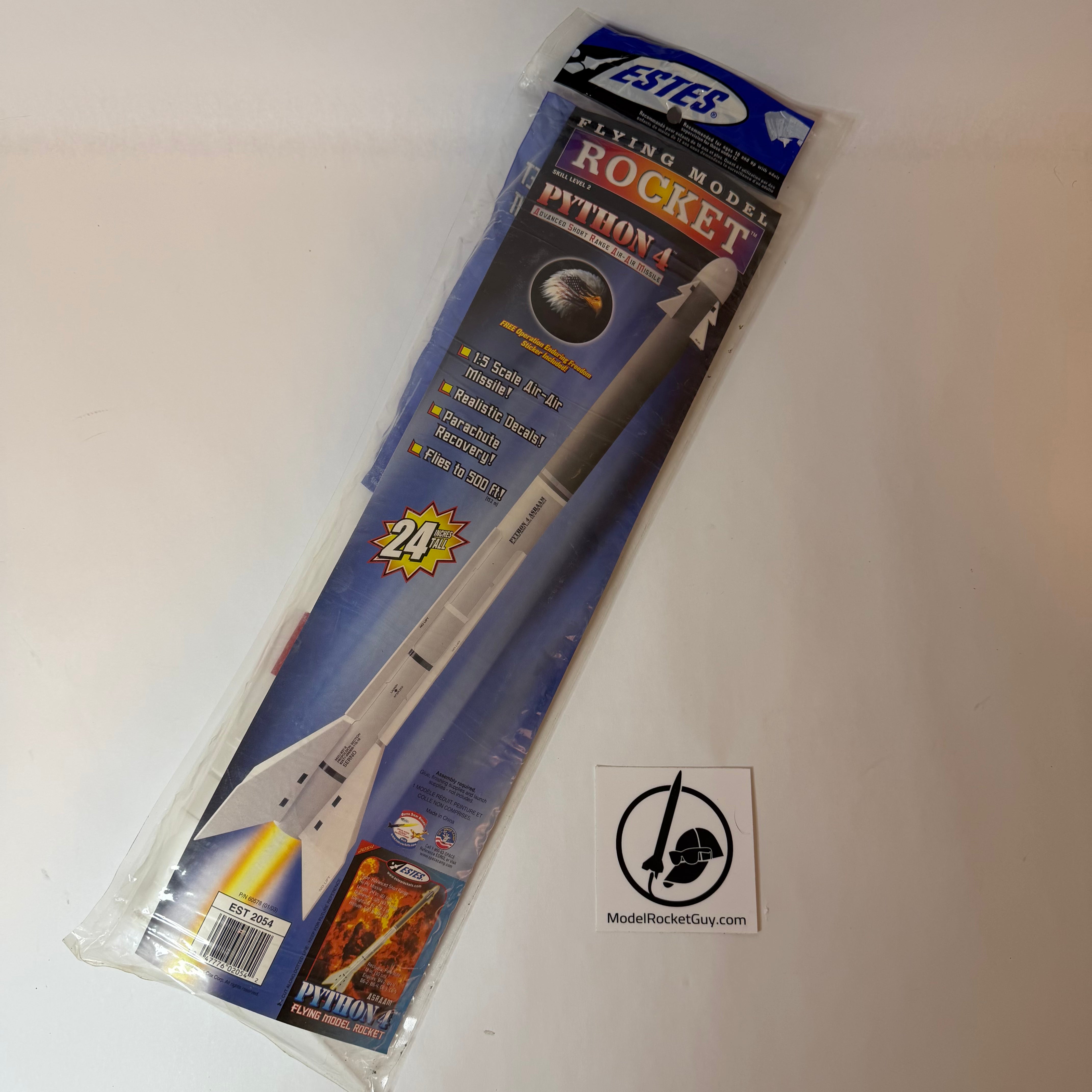 2054 Estes Python 4 - Skill Level 2 - OOP – @ModelRocketGuy