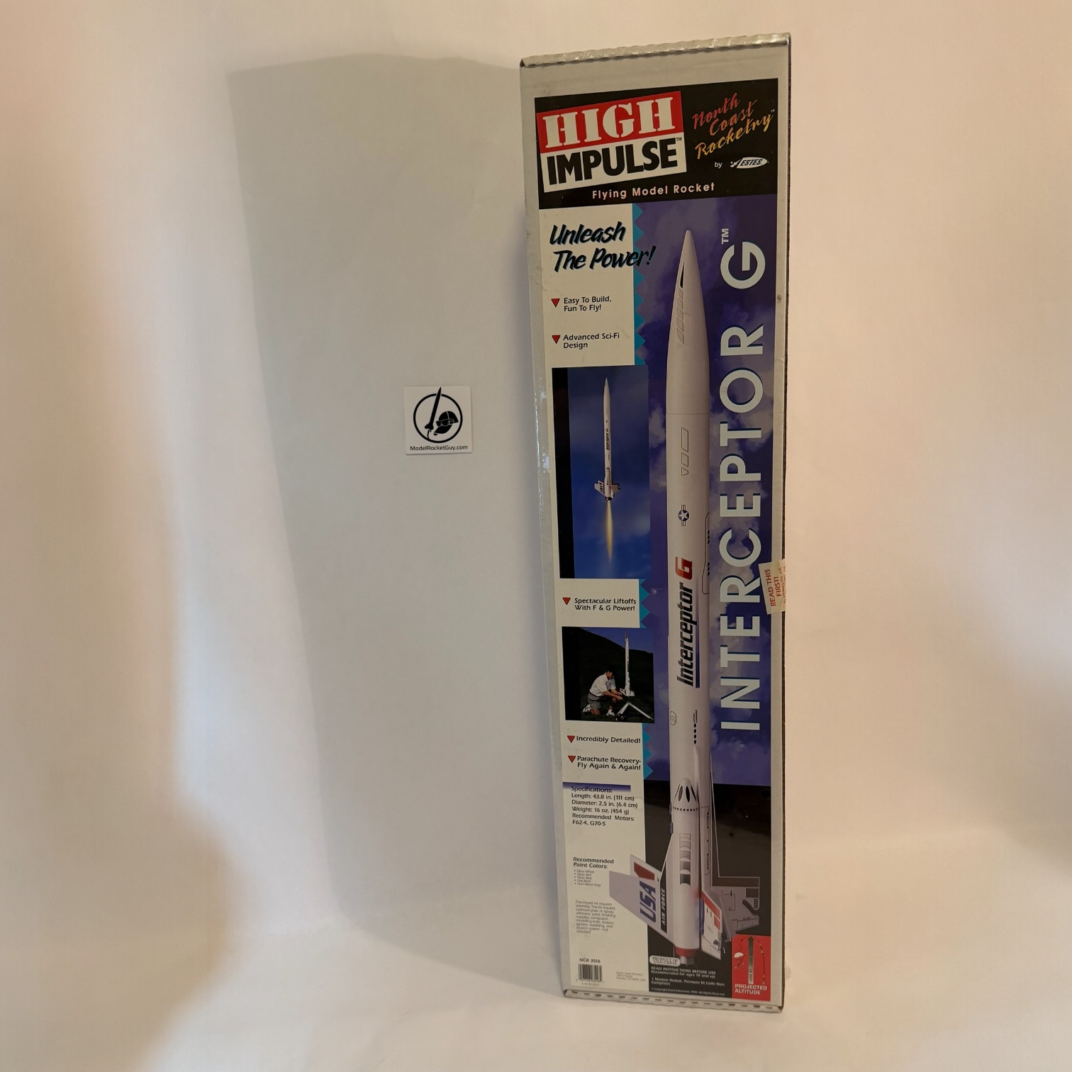 3516 Estes / North Coast Rocketry (NCR) Interceptor G - OOP ...