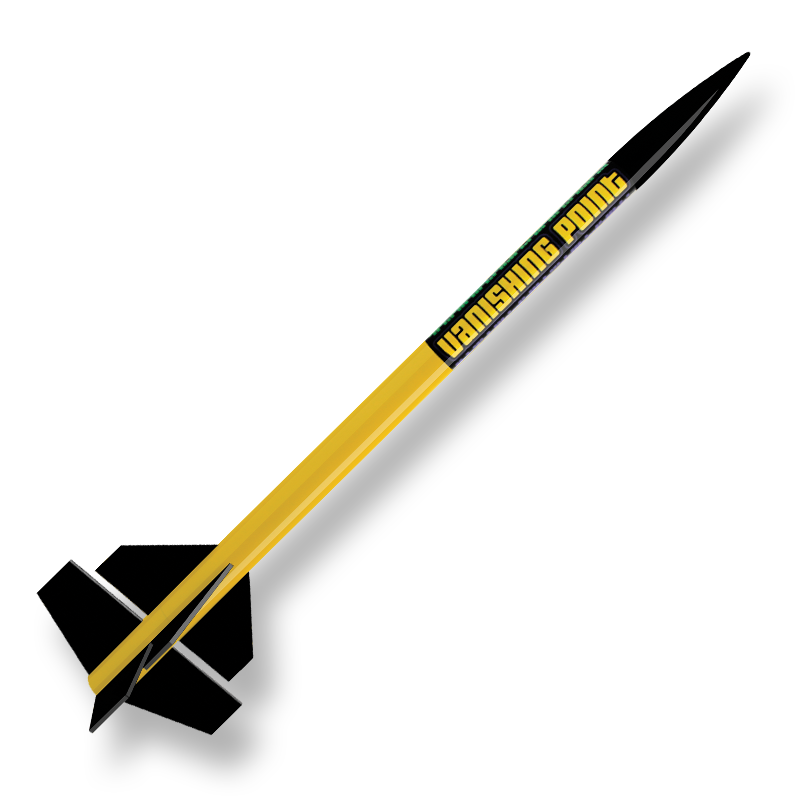 10057 Custom Rocketry Vanishing Point - Skill Level 2 – @ModelRocketGuy